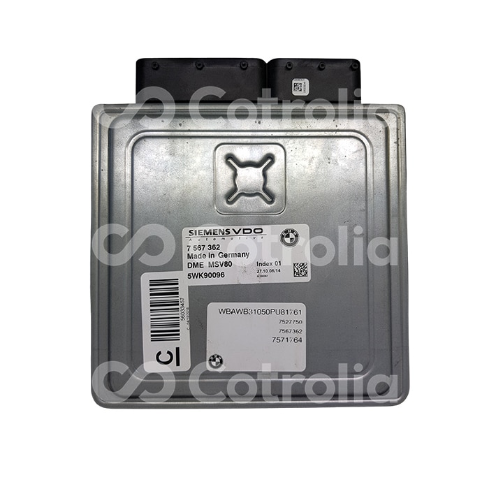 ECU MSV80 - Calculateur SIEMENS CONTINENTAL Alpine BMW - COTROLIA ...